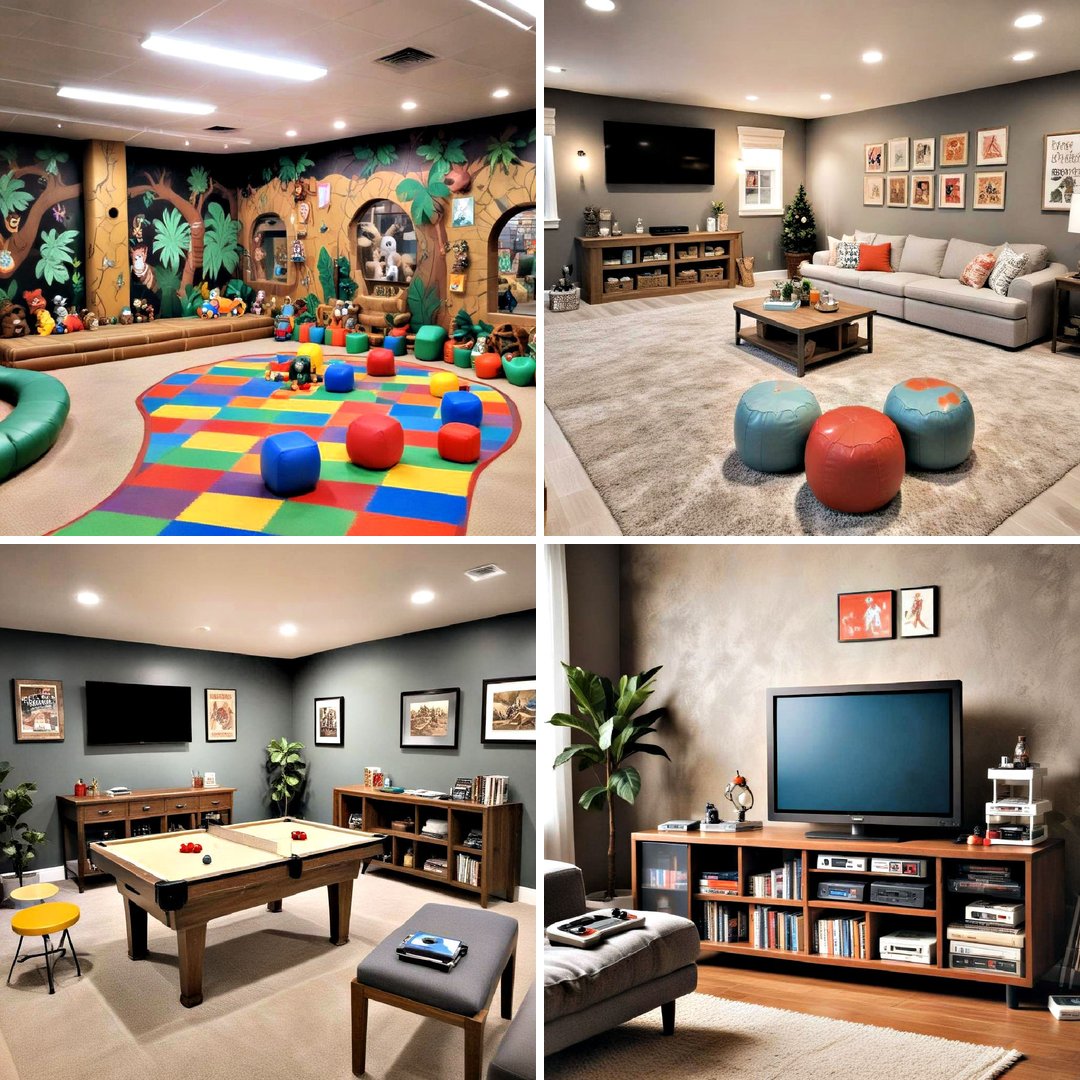 25 Basement Game Room Ideas for Fun and Entertainment