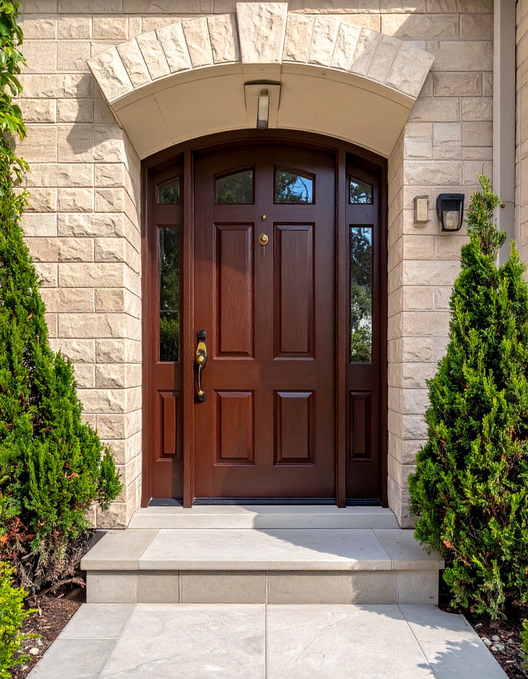 15 Brown Front Door Ideas to Enhance Your Home's Curb Appeal