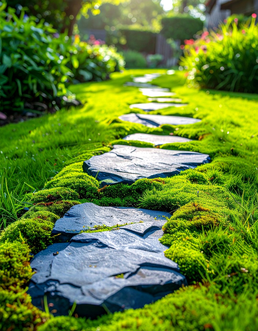 15 Bluestone Walkway Ideas for a Stunning Garden Path